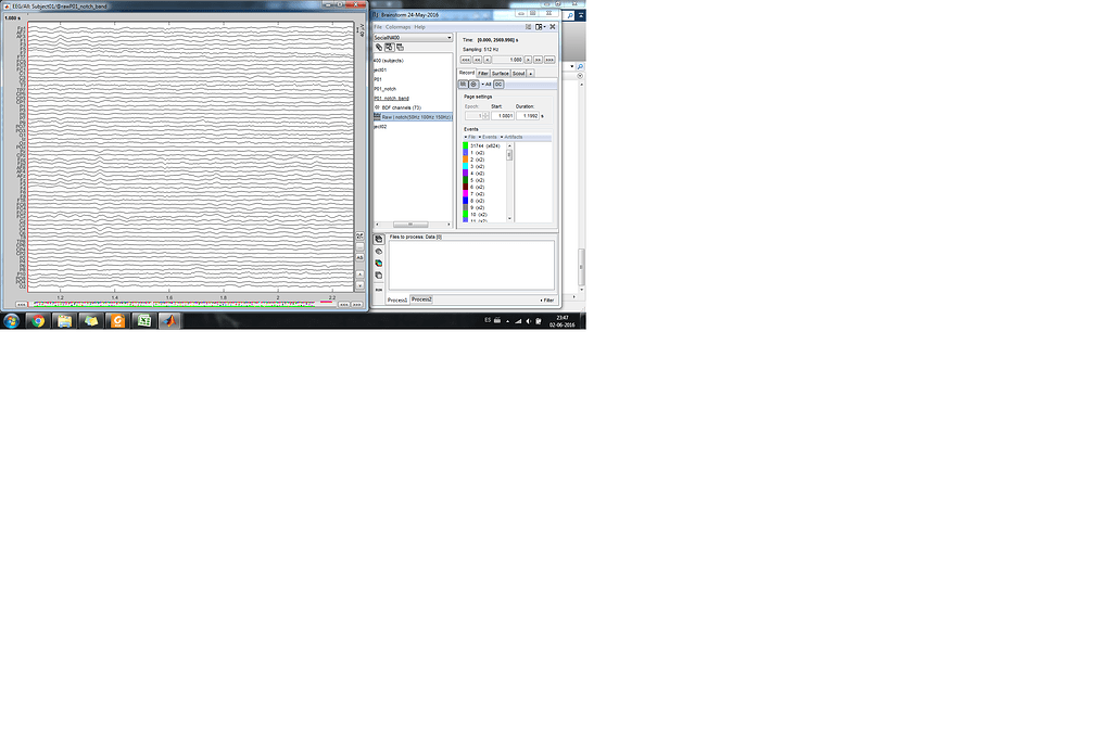Problem when visualizing recordings - Bugs - Brainstorm