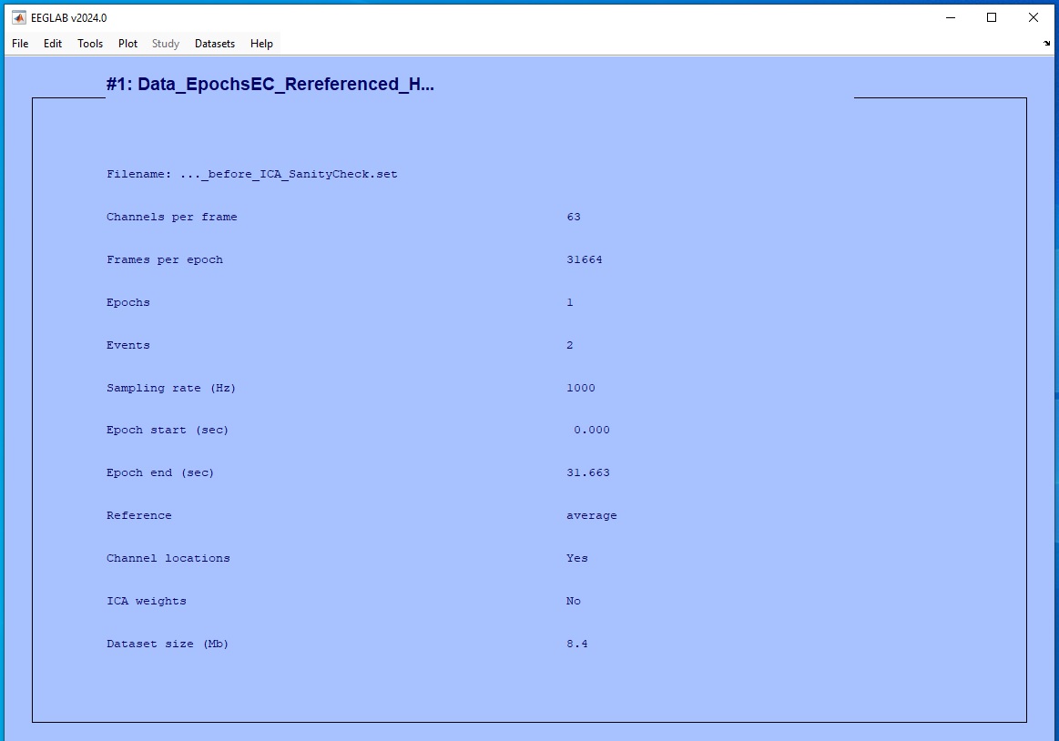 Error reading *.set dataset - Discussions - Brainstorm