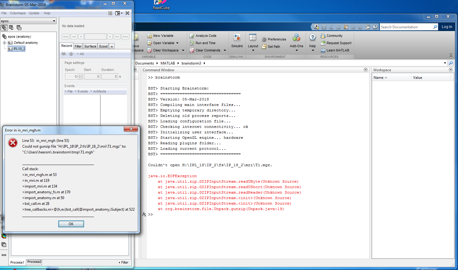 Error opening .mgz files - Bugs - Brainstorm